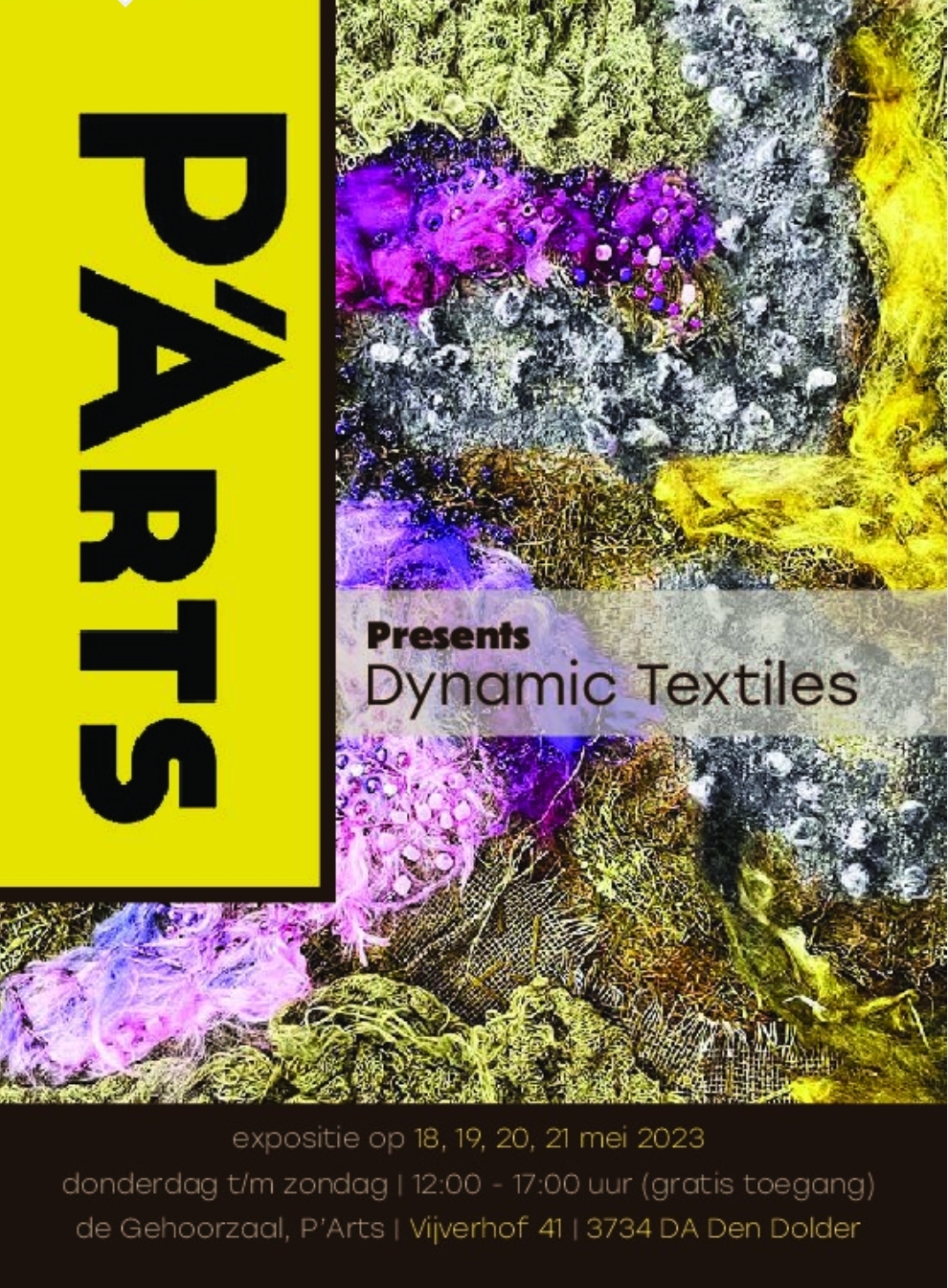 Dynamic Textiles : 18, 19, 20 en 21 mei - Uit in Zeist