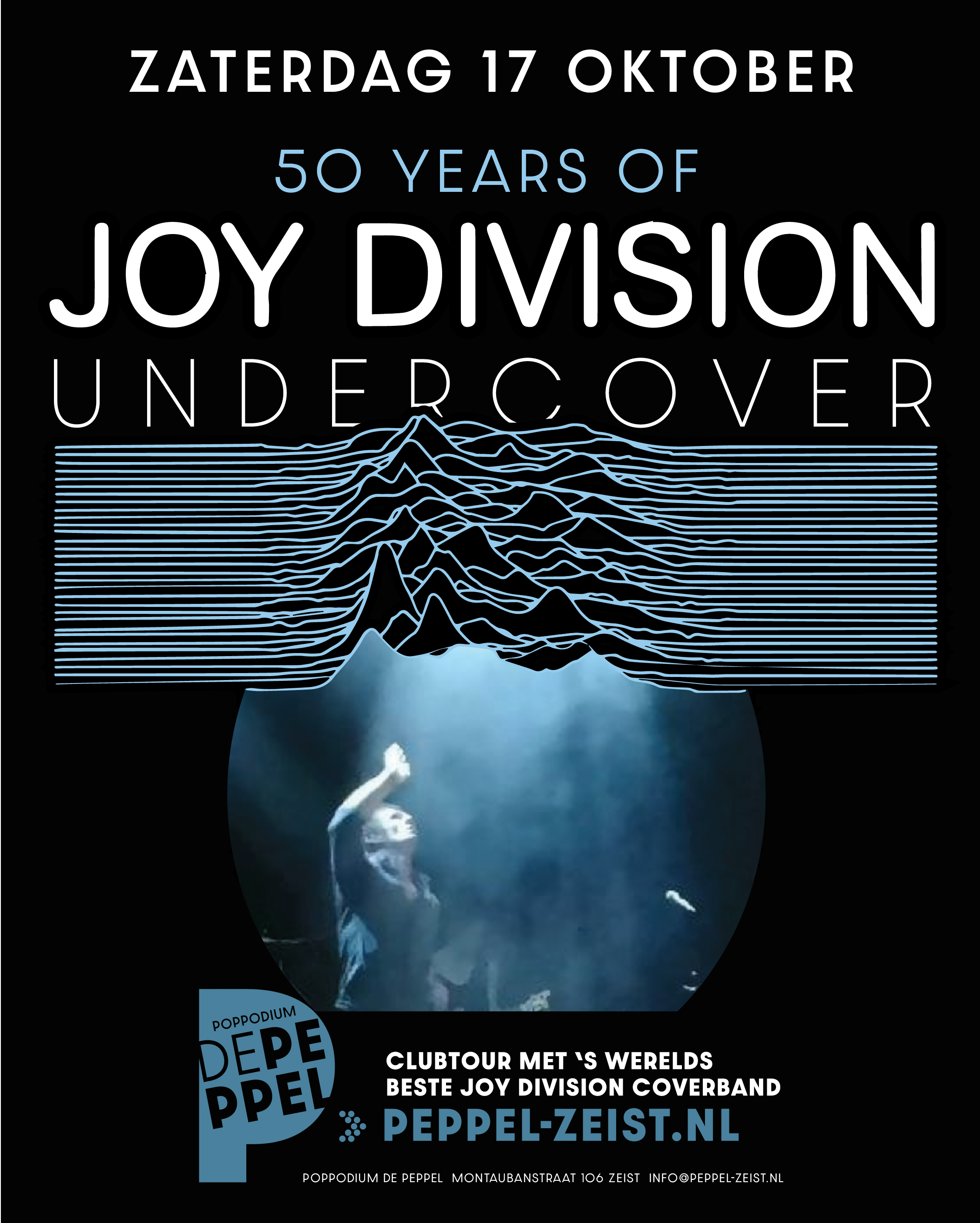 Joy Division Undercover brengt Curtis tot leven. – Uit in Zeist
